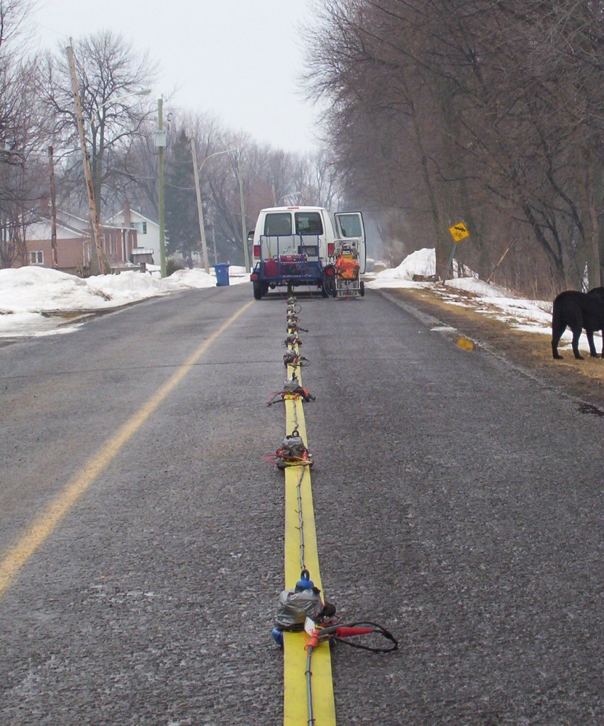 Seismic reflection method - Ground geophysics techniques